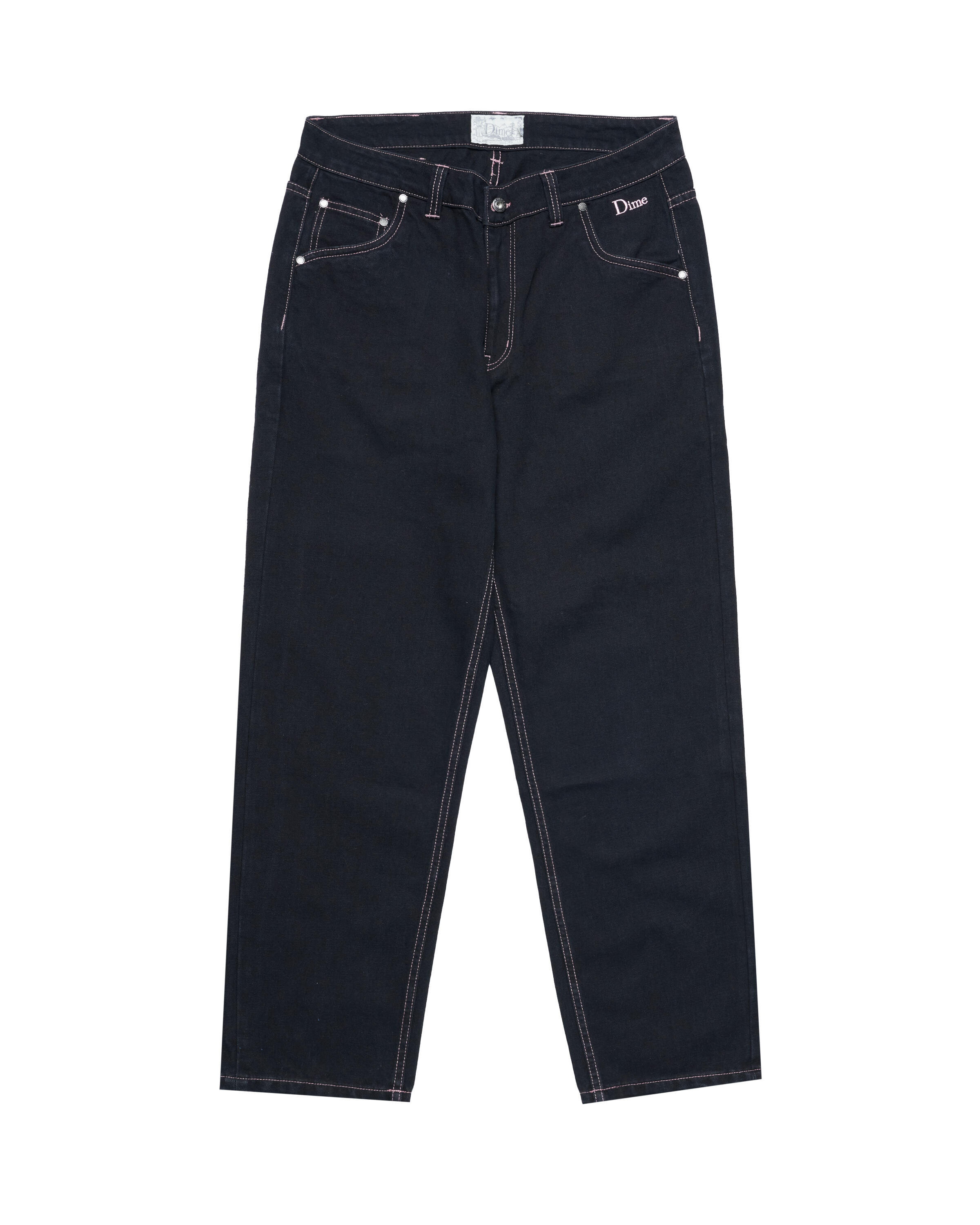 Dime Classic Relaxed Denim Pants | DIMEHO2414BLK | AFEW STORE